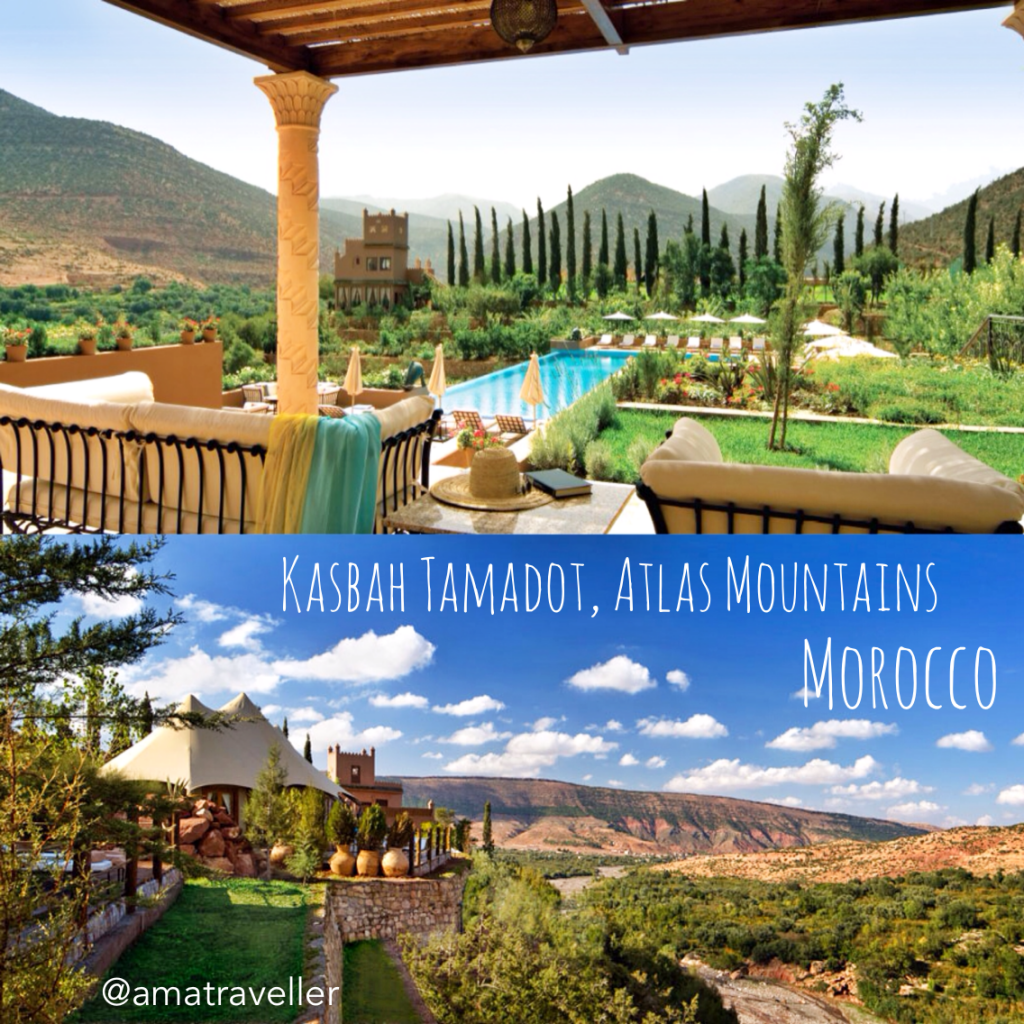 Kasbah Tamadot, Atlas Mountain, Morocco - | Middle East Arab Traveller ...
